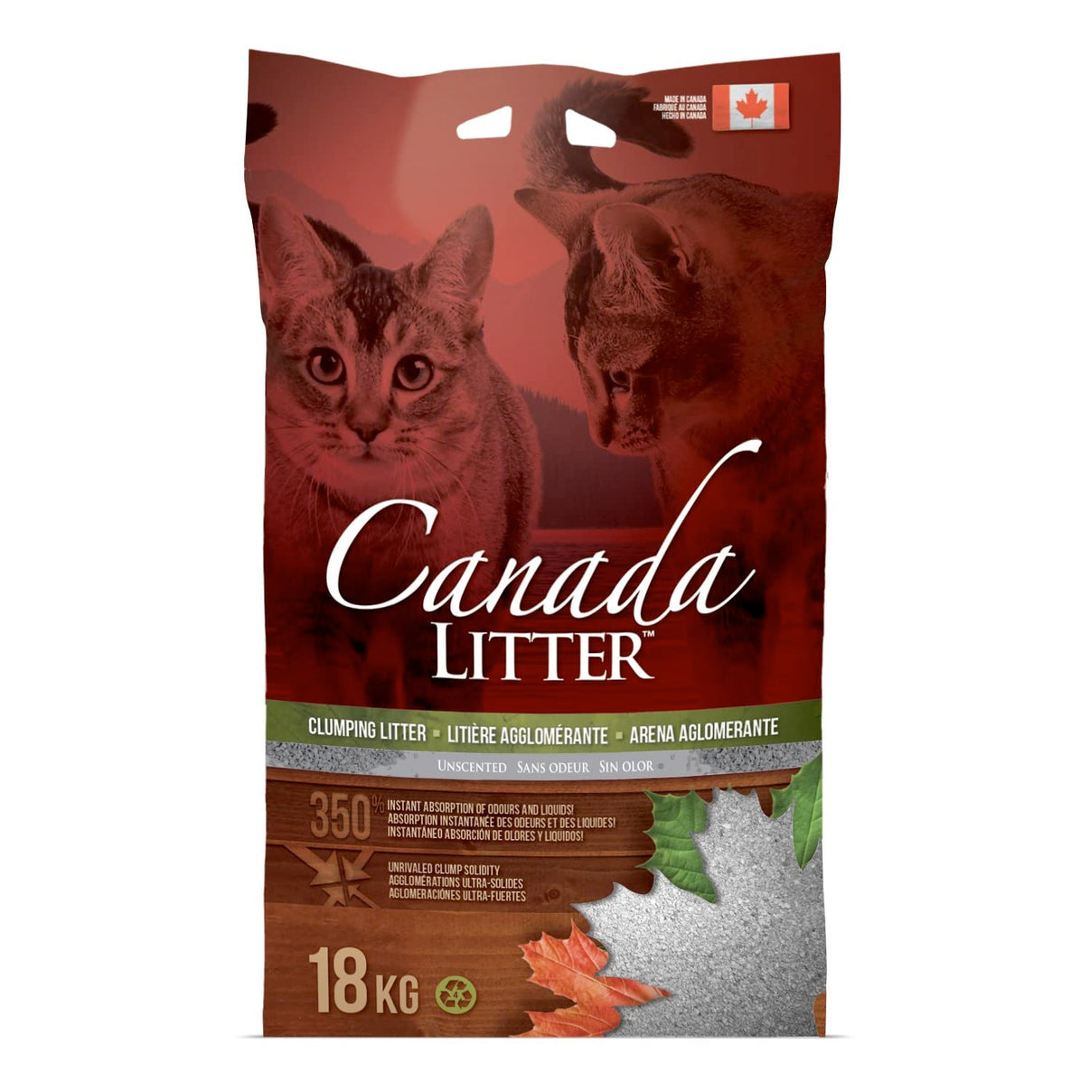 Canada Litter 18KG – Unscented – DxbPetBook.Com
